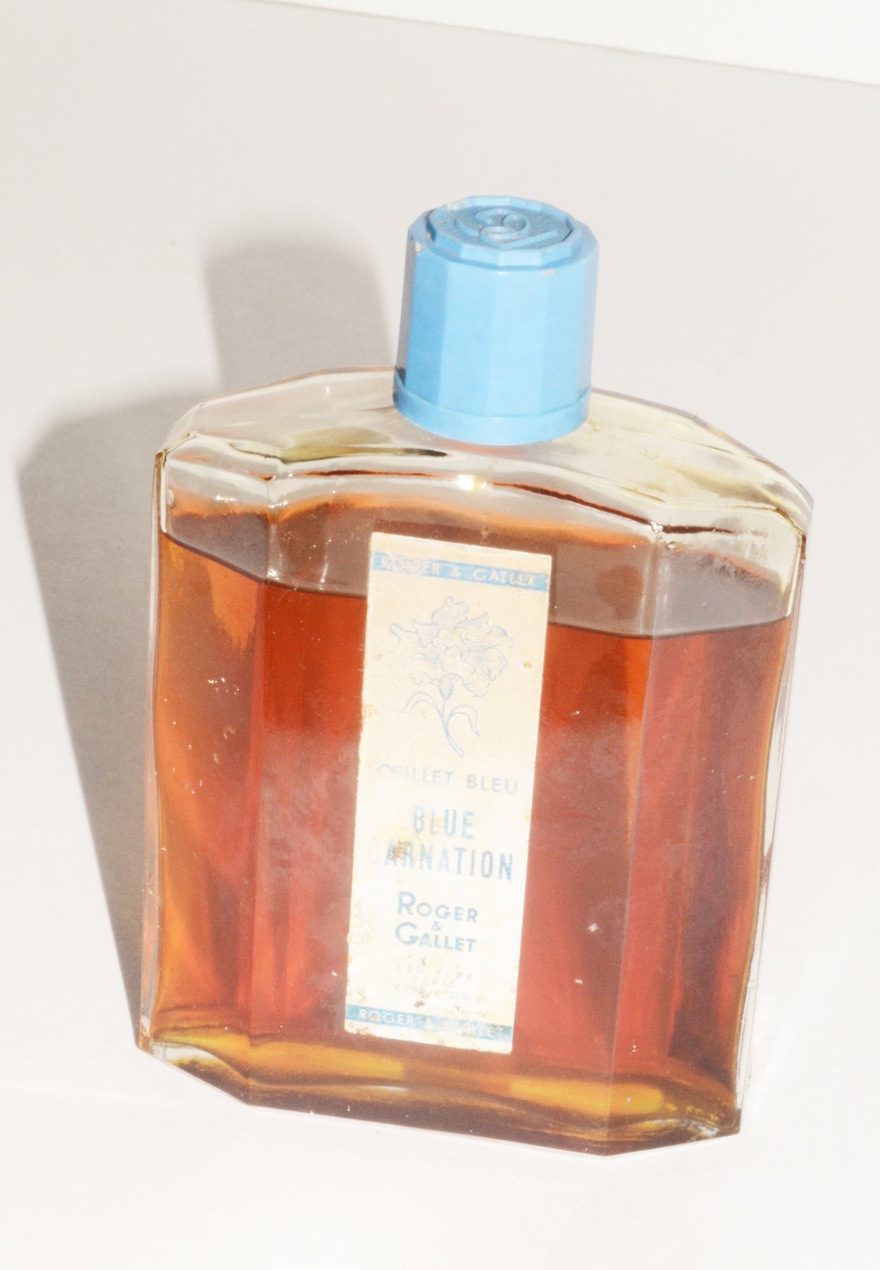 Vintage Blue Carnation Cologne Splash By Roger & Gallet – Quirky Finds