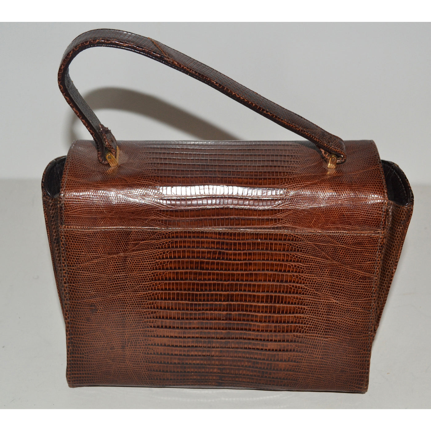 Vintage Brown Lizard Boxed Purse By Sterling – Quirky Finds