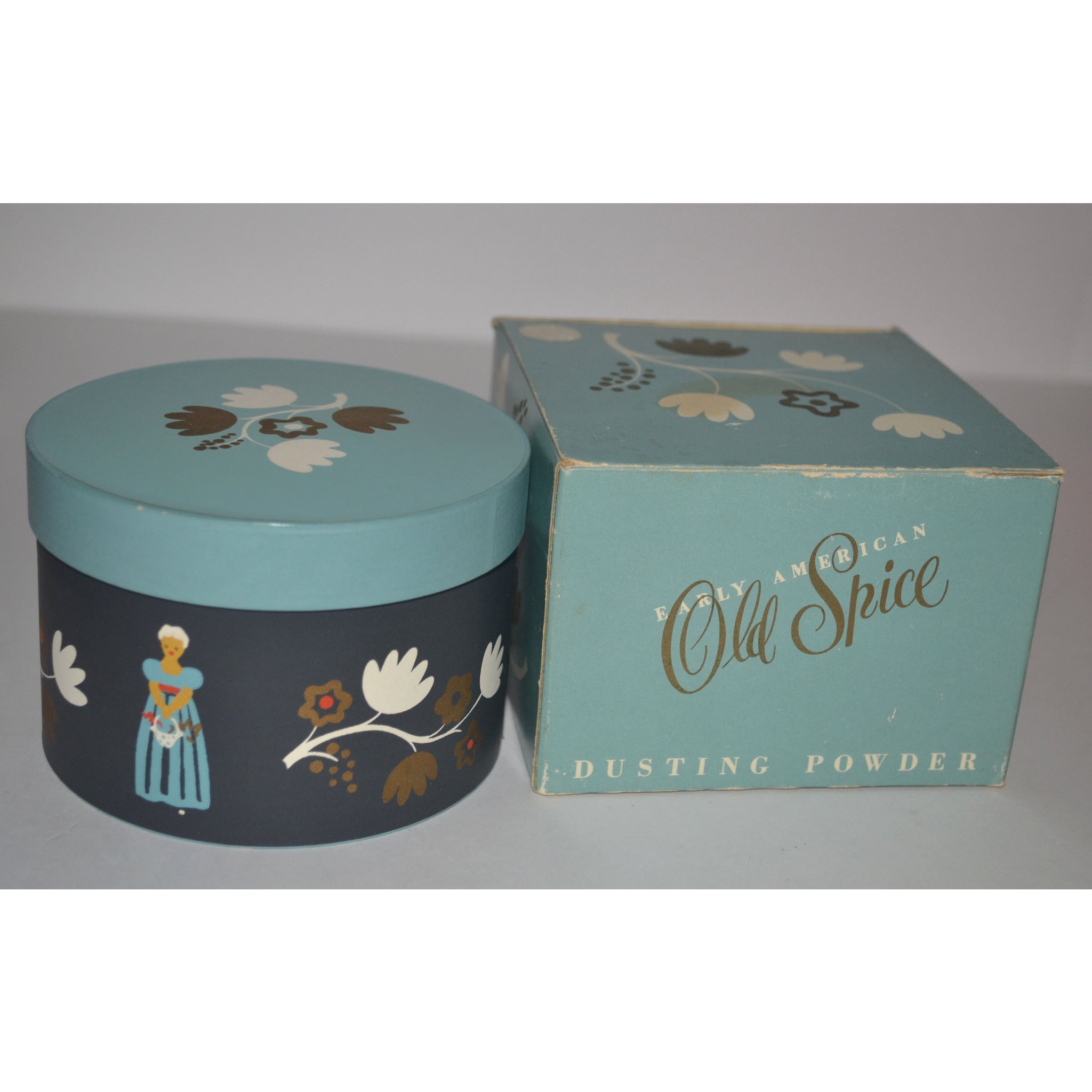 Vintage Early American Old Spice Powder By Shulton – Quirky Finds