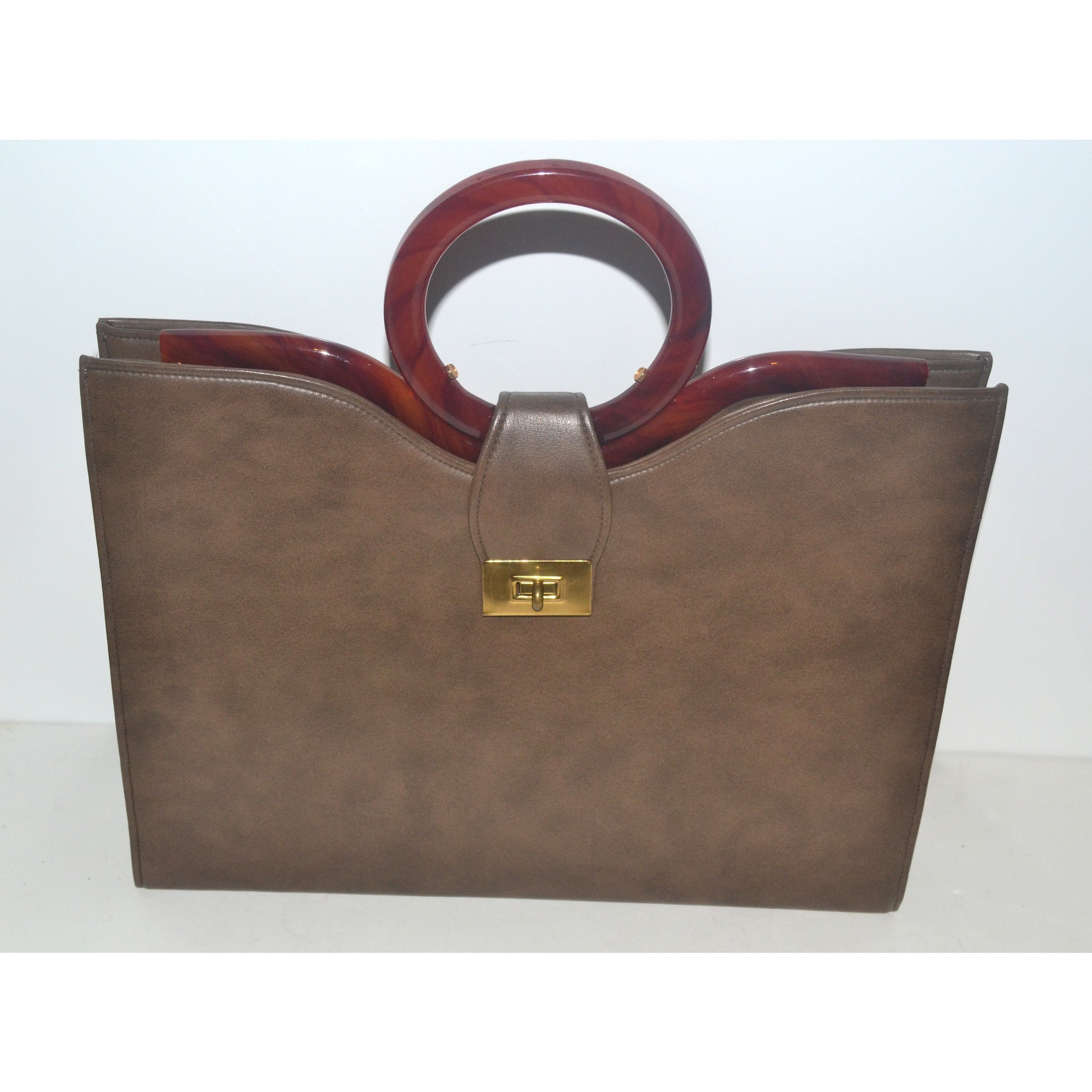 Vintage Structured Handbag by Lou Taylor – Quirky Finds
