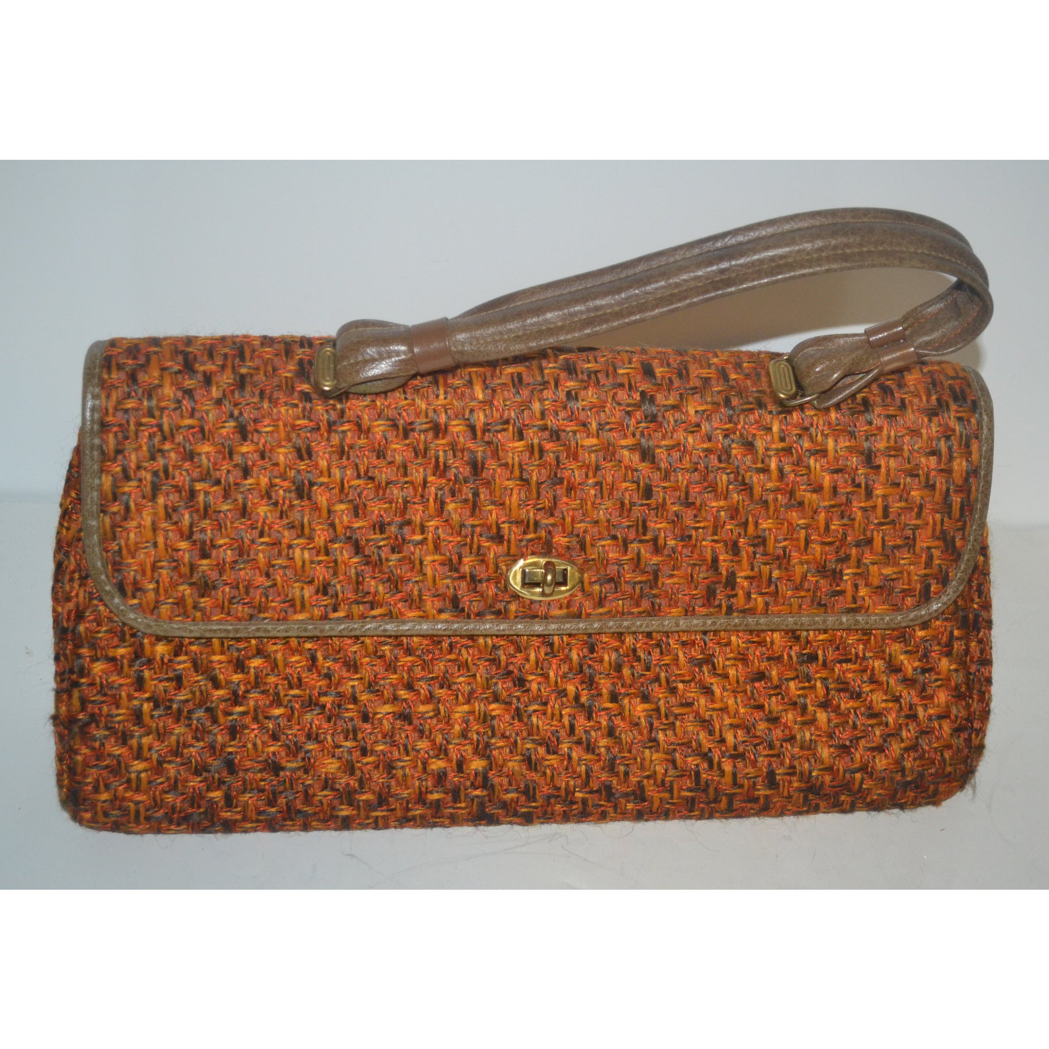 Vintage Woven Tweed Purse By Verdi – Quirky Finds