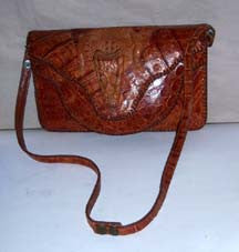Vintage Gutted Baby Alligator Shoulder Purse – Quirky Finds