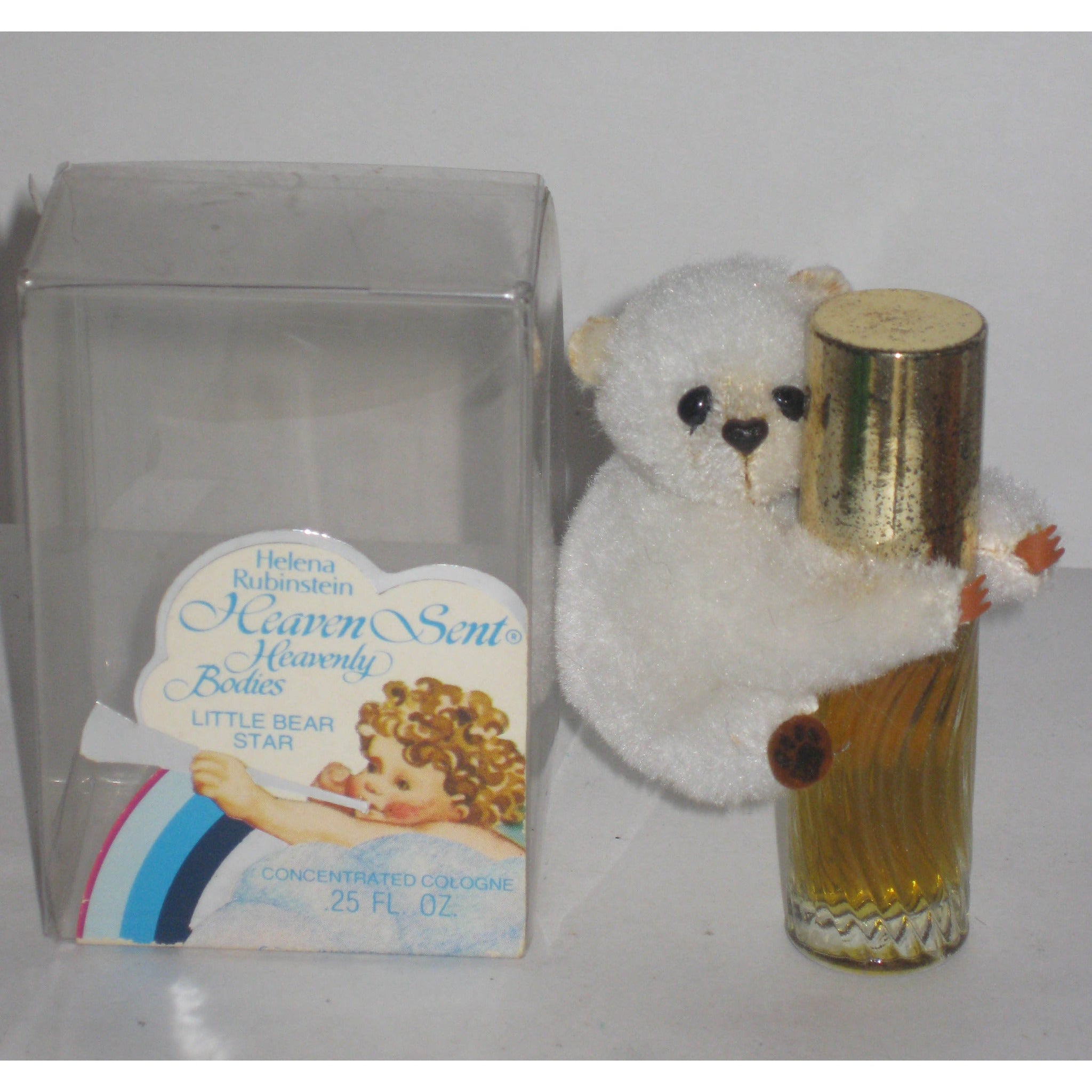 Vintage Heaven Sent Cologne Bear By Helena Rubinstein – Quirky Finds